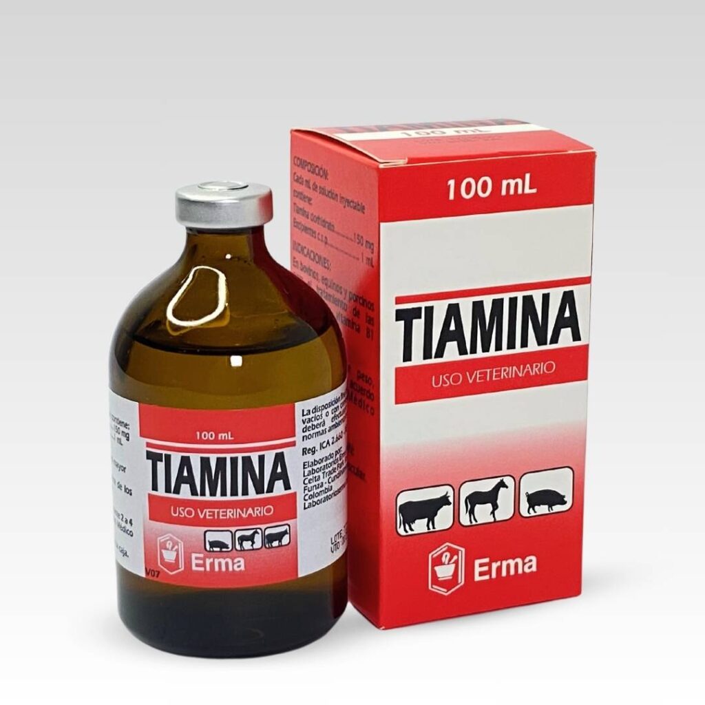 TIAMINA 100ML - Laboratorios ERMA